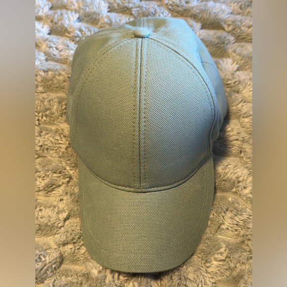 Zara | Accessories | Zara Mint Green Canvas Cap | Poshmark
